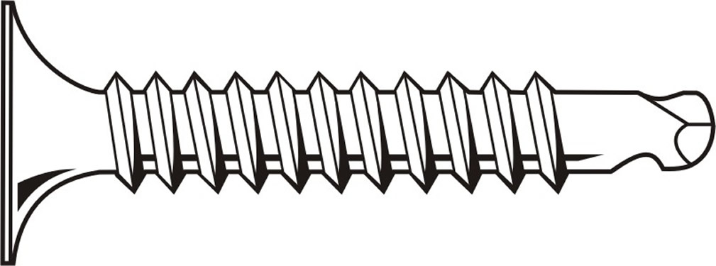 Self-Drilling Screws: Bugle Head, Phillips Self-Drilling Screw